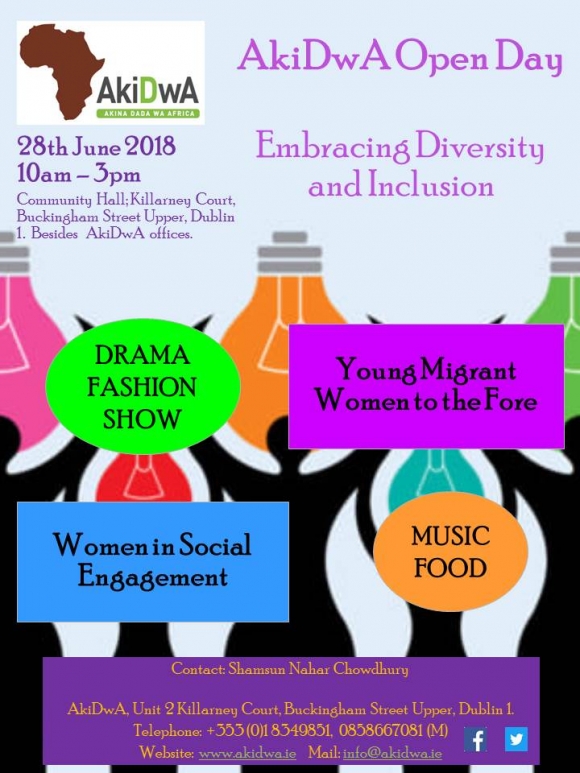 AKIDWA Open Day - Embracing Diversity & Inclusion - ALL Welcome ...