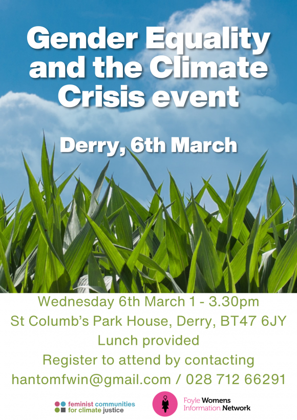 ‘Gender Equality & the Climate Crisis’ event » Events » The National ...
